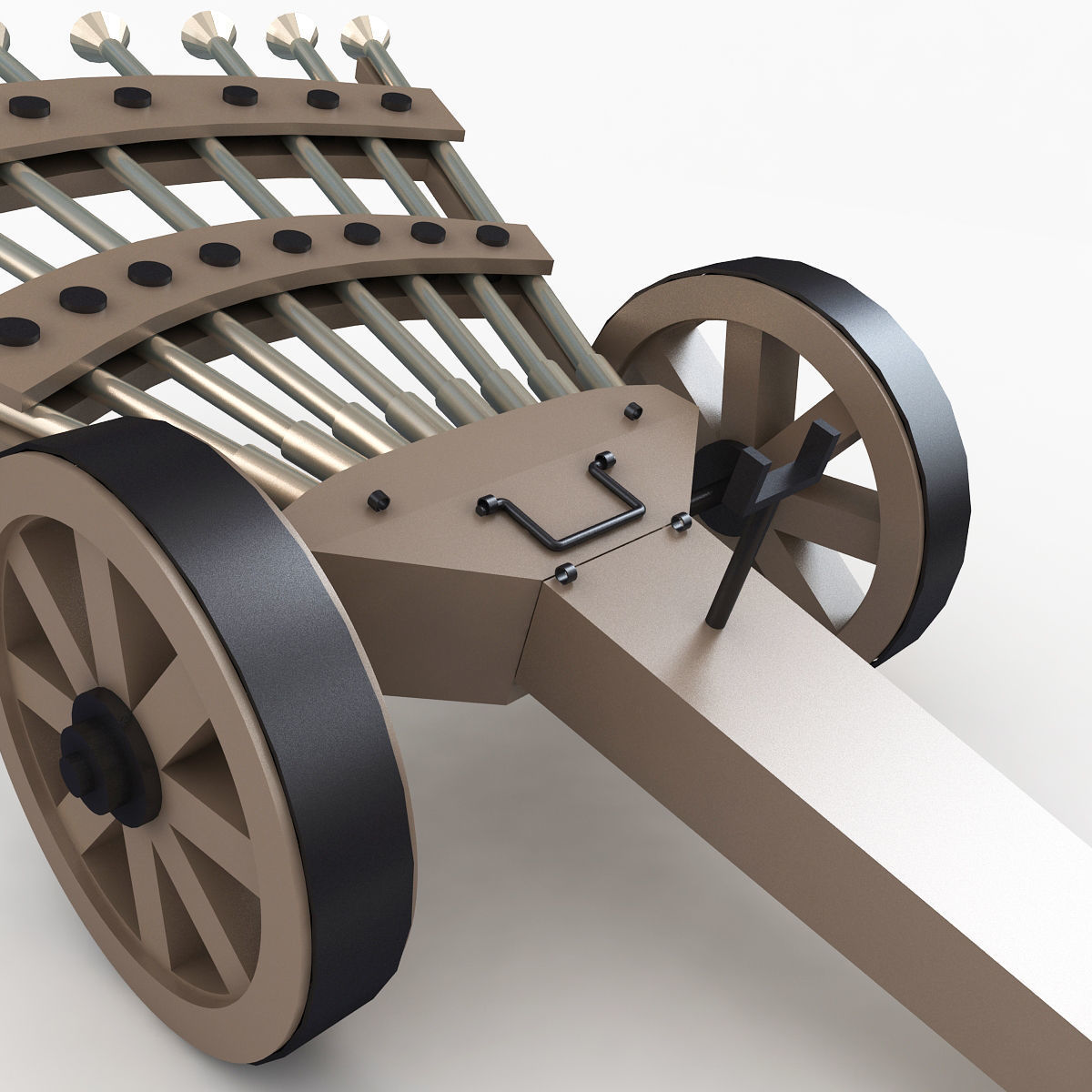 DaVinci Machine Gun 3D model | CGTrader
