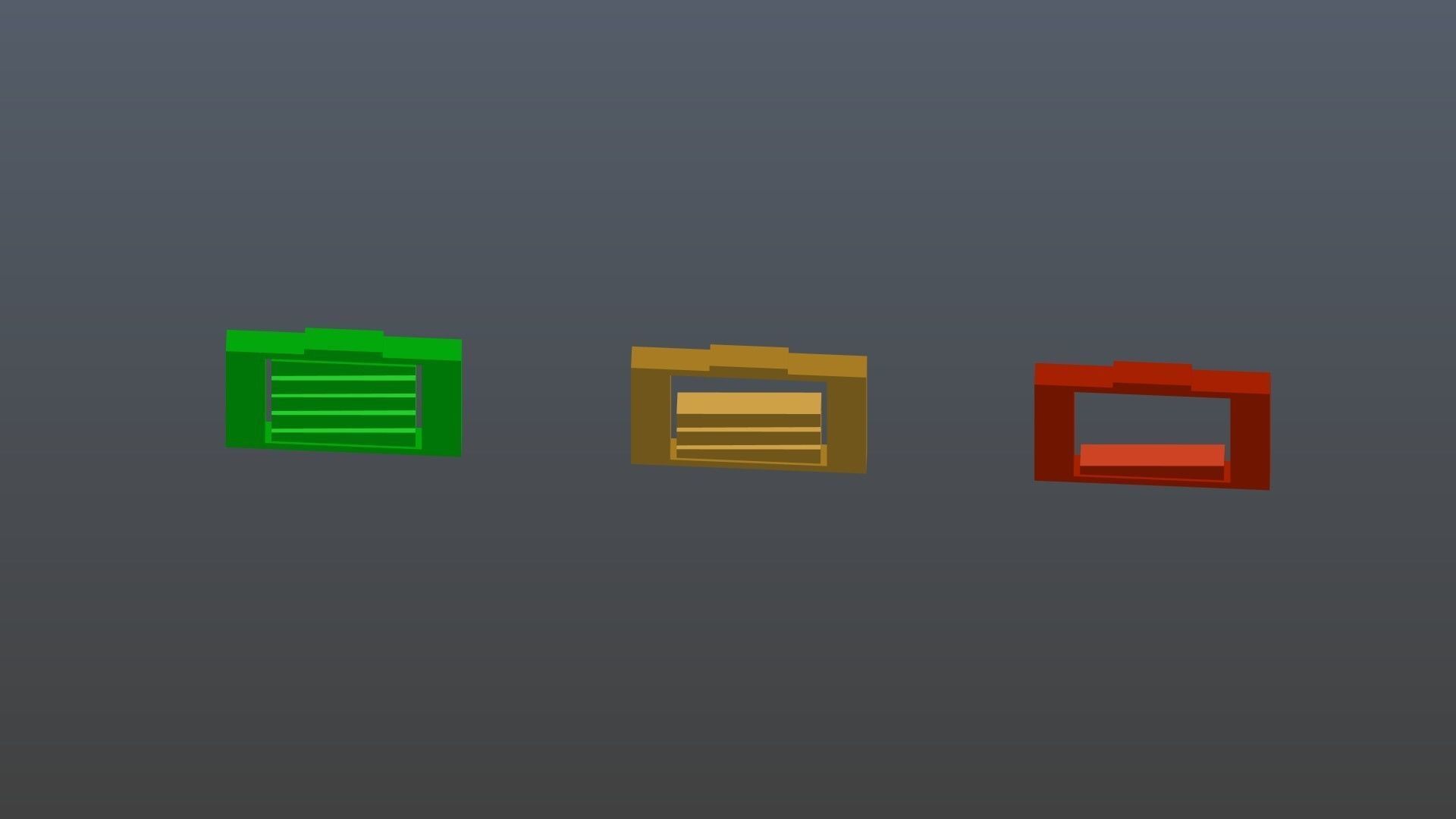 3D model Low poly battery symbol 2 VR / AR / low-poly | CGTrader