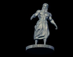 Poseidon 3D Models | CGTrader