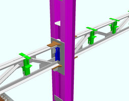Steel frame 3D Models | CGTrader