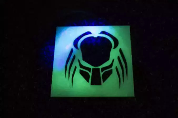 Predator logo glows 3D model 3D printable | CGTrader