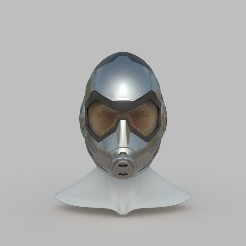 Wasp helmet 3D model 3D printable | CGTrader