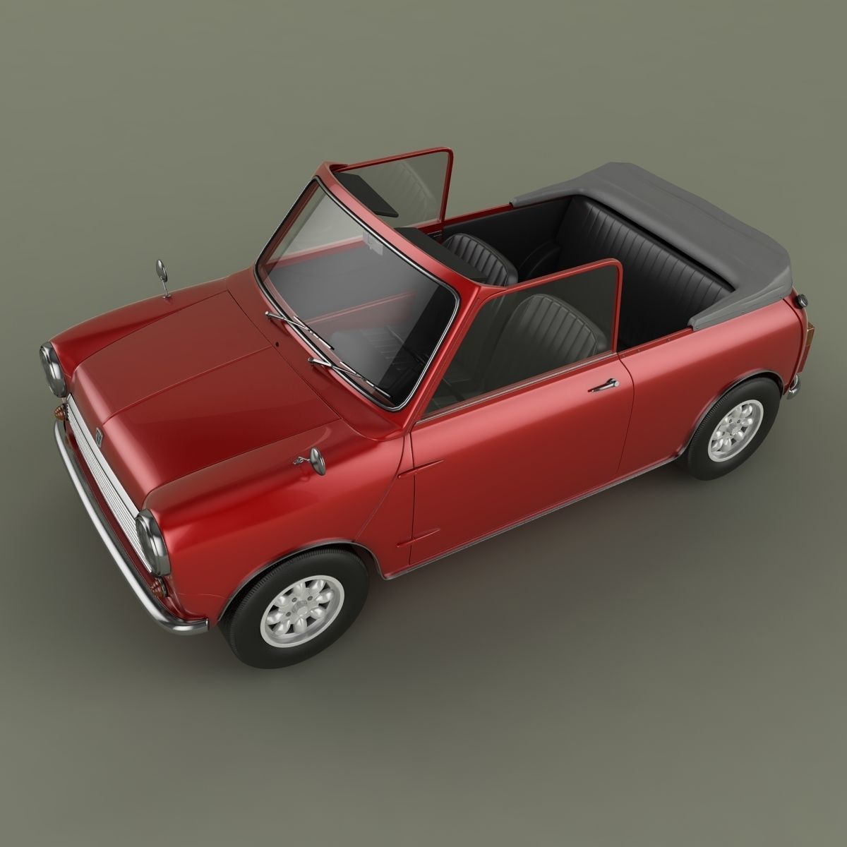 Crayford Convertible 3D model | CGTrader