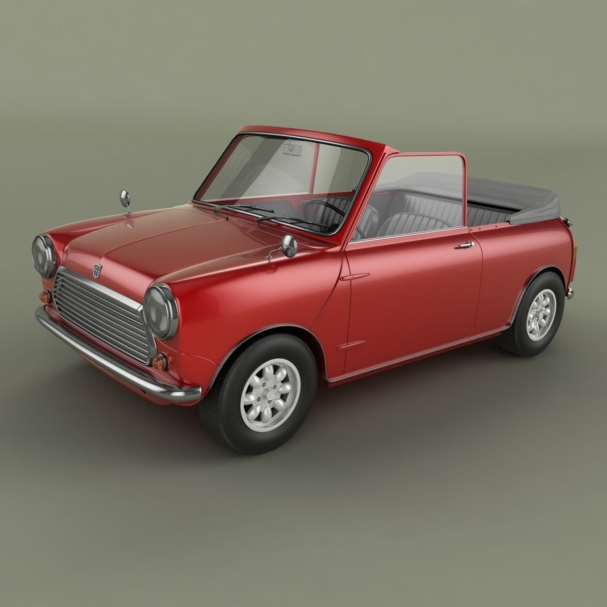 Crayford Convertible 3D model | CGTrader