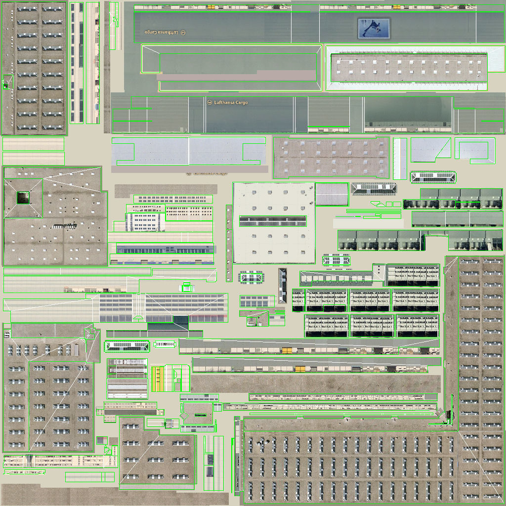 3D model EDDF Cargo Terminal 2 VR / AR / low-poly | CGTrader