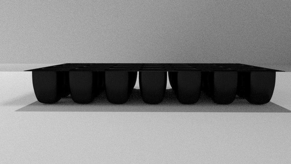 Seed trays 3D model 3D printable | CGTrader