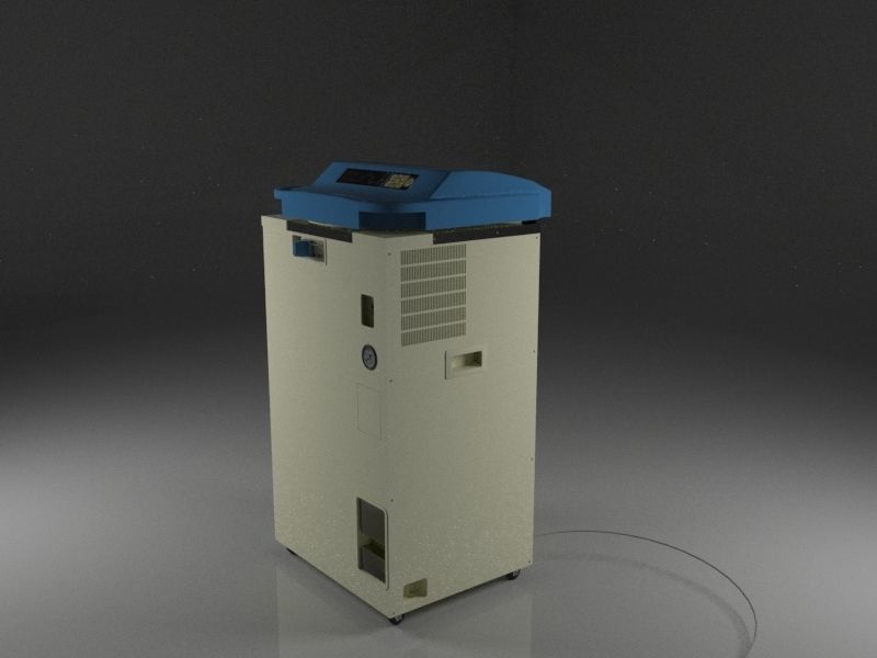 Autoclave medical device 3D model | CGTrader