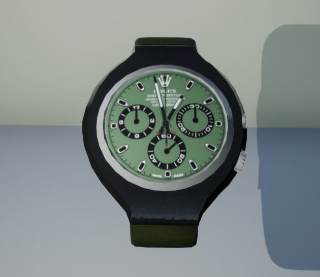 Rolex Watch free VR / AR / low-poly 3D model | CGTrader