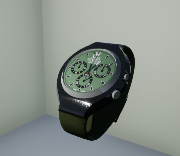 Rolex Watch free VR / AR / low-poly 3D model | CGTrader