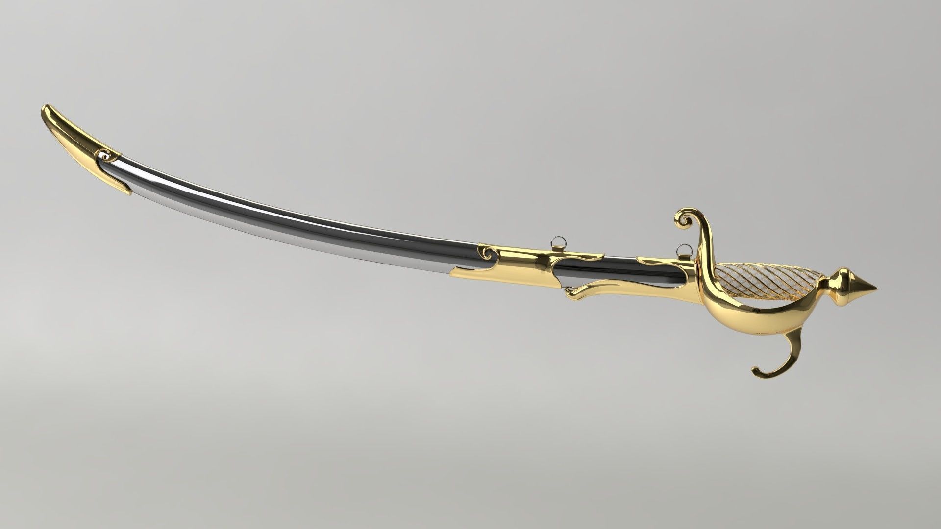 Sword Frazetta Style John Carter Sword 3D model | CGTrader