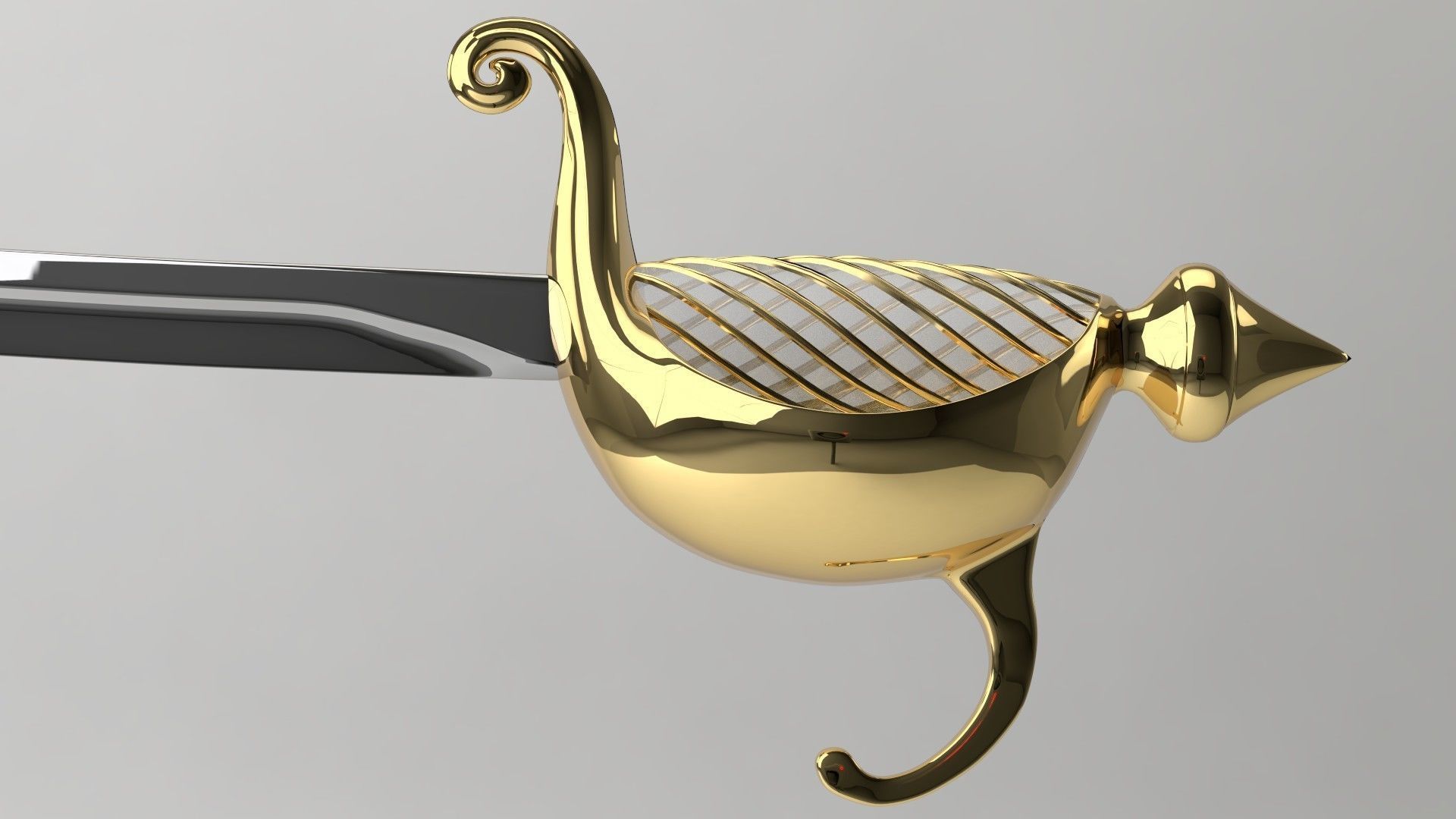 Sword Frazetta Style John Carter Sword 3D model | CGTrader