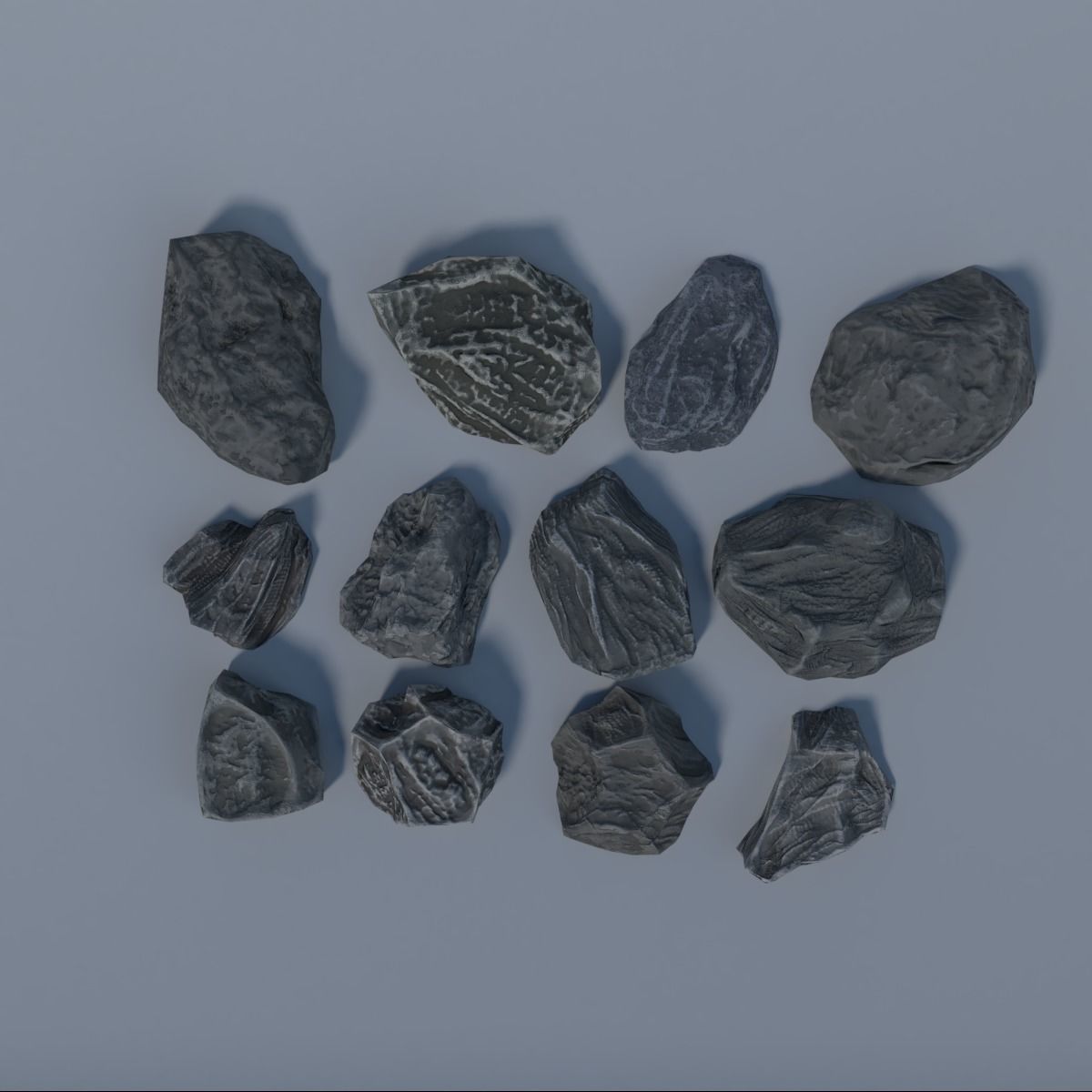 3D model Simple Rock Pack VR / AR / low-poly | CGTrader
