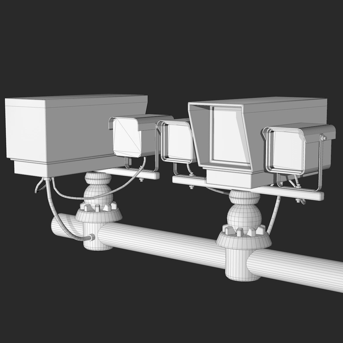 Speed Cameras 3D model | CGTrader
