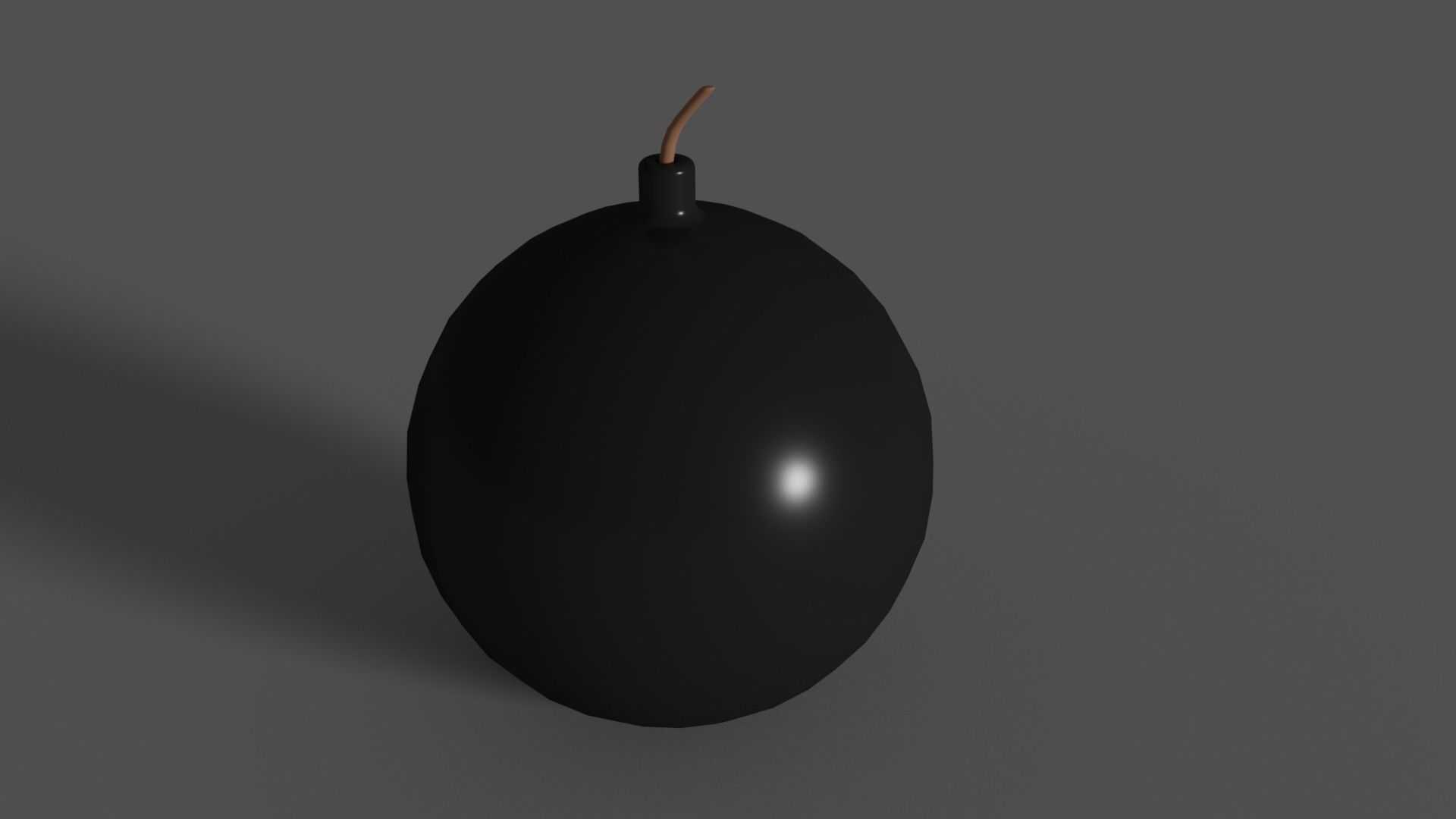 Classic sphere bomb free VR / AR / low-poly 3D model | CGTrader