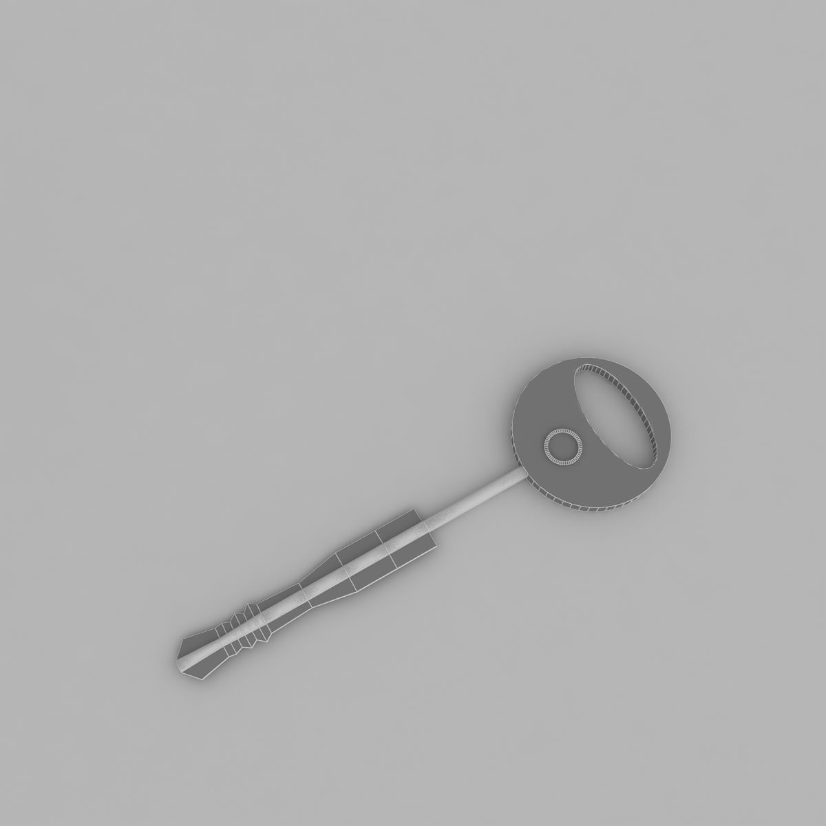 3d lock and key 3D model | CGTrader