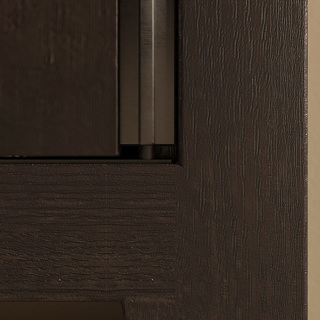 RH WYETH SPLIT BAMBOO MEDIA SIDEBOARD with DECOR 3D model | CGTrader