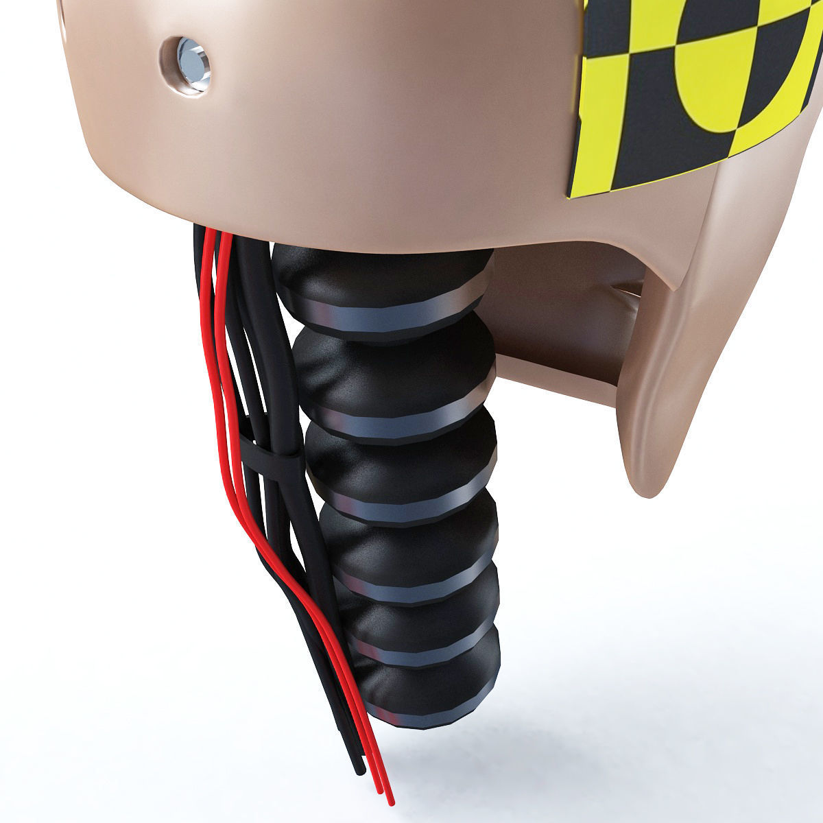 Male Crash Test Dummy Head 3D model | CGTrader