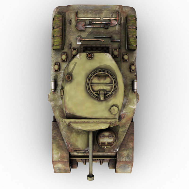Ram Tank 3D model | CGTrader