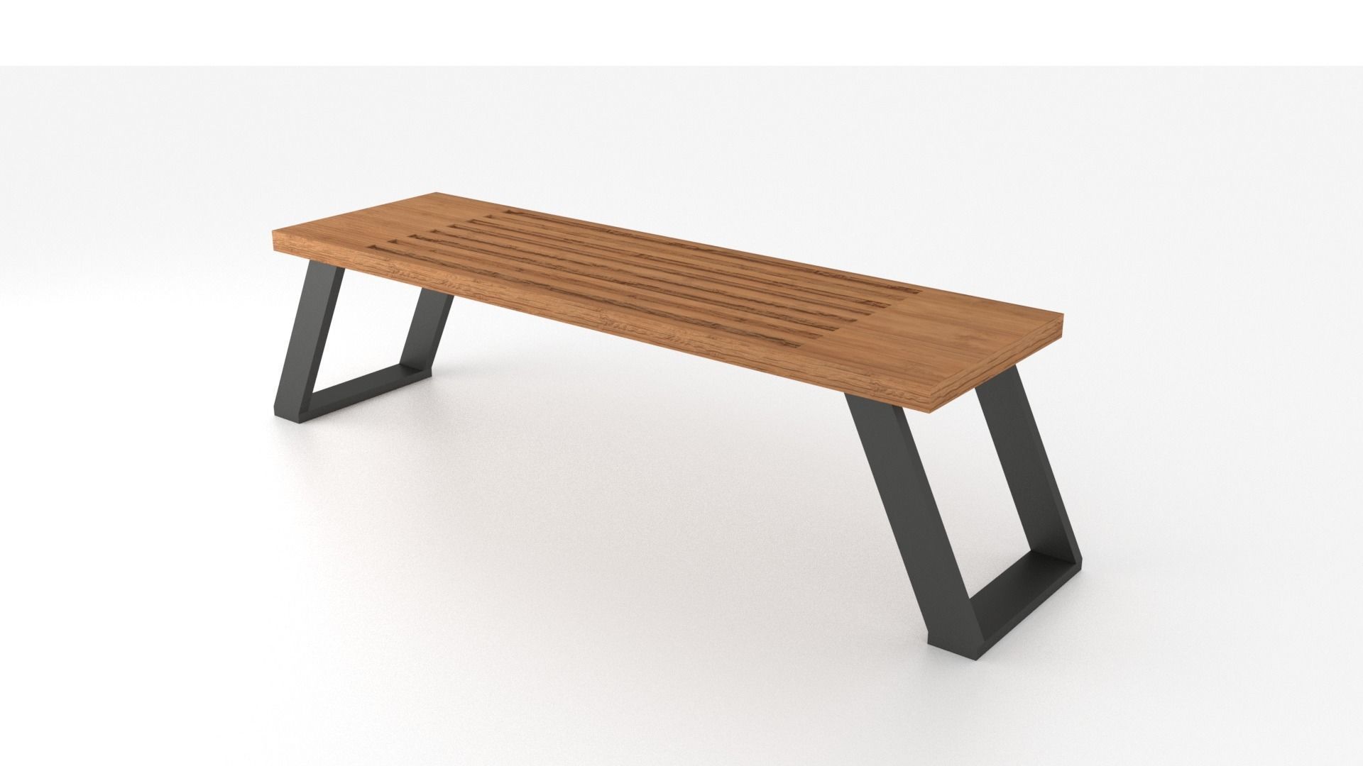 set of 8 modern benches free VR / AR / low-poly 3D model | CGTrader
