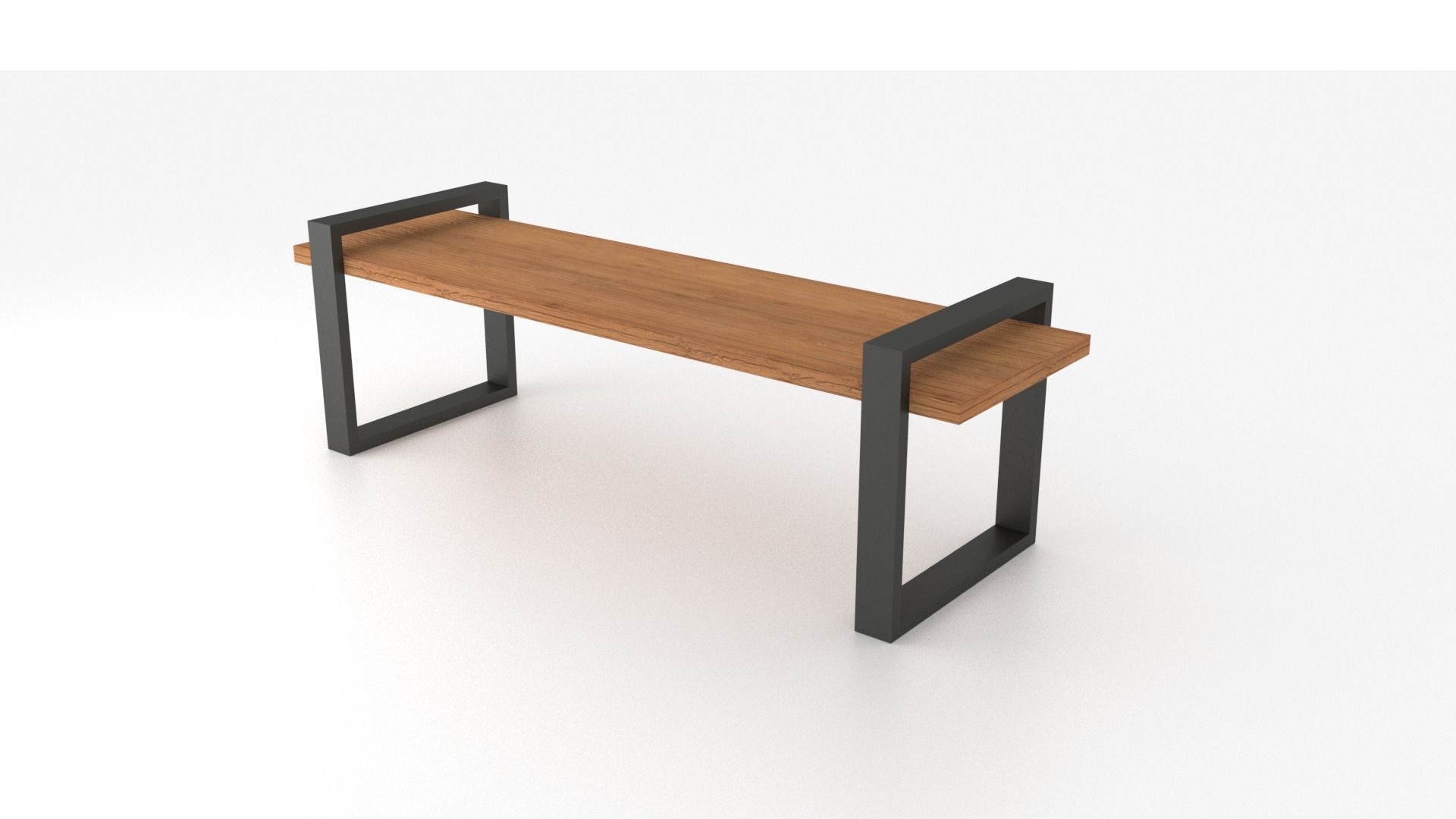 set of 8 modern benches free VR / AR / low-poly 3D model | CGTrader