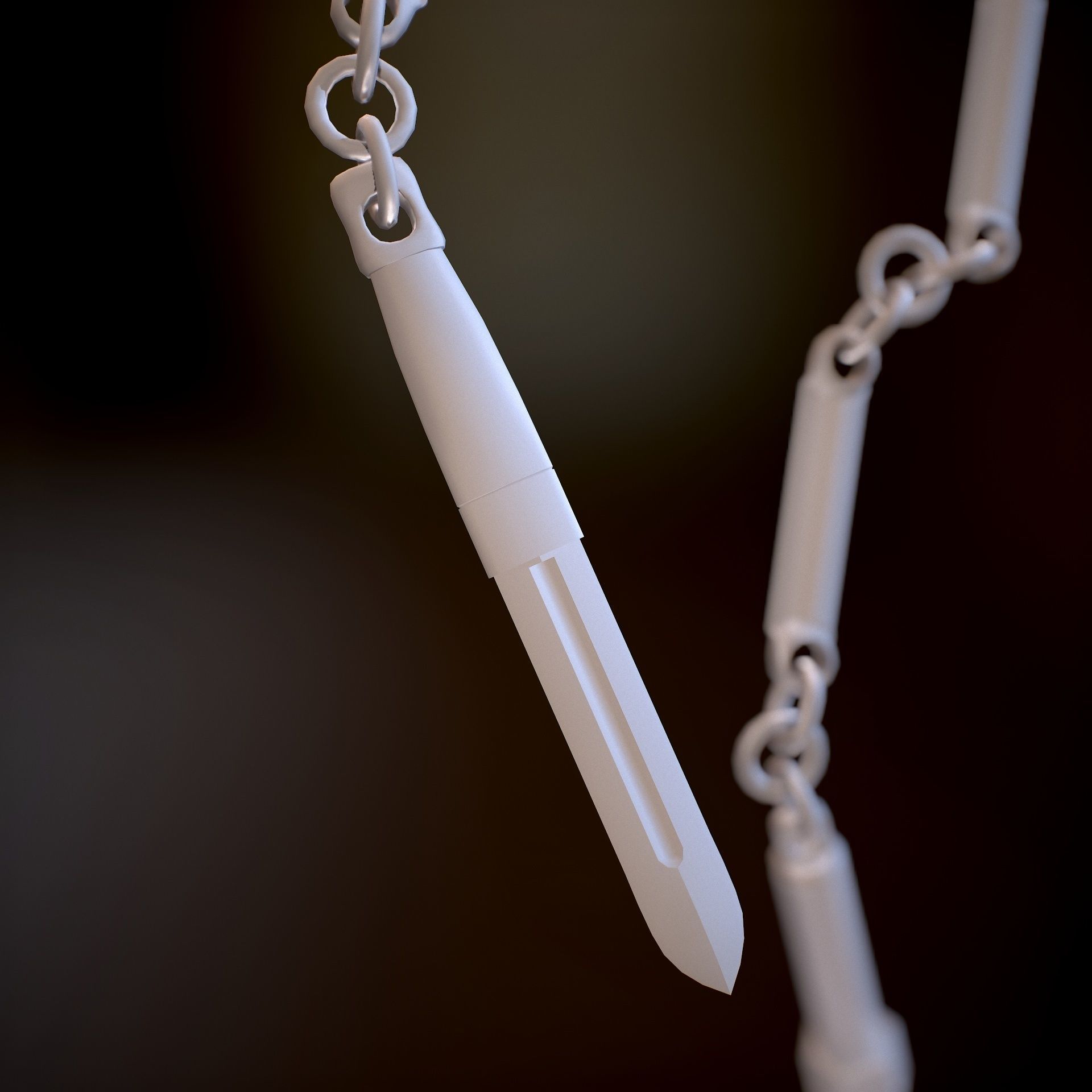 3D model HIE Game Ready Chain Weapon N1 VR / AR / low-poly | CGTrader