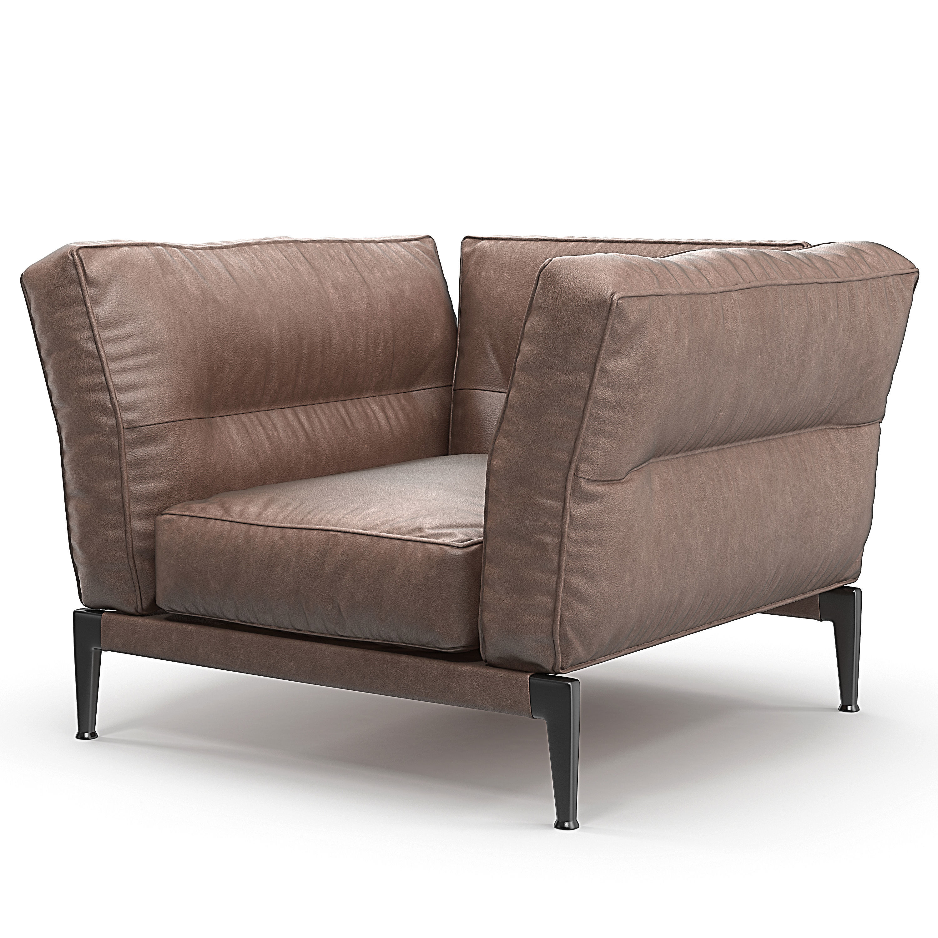 Flexform Adda armchair 3d model 3D model | CGTrader