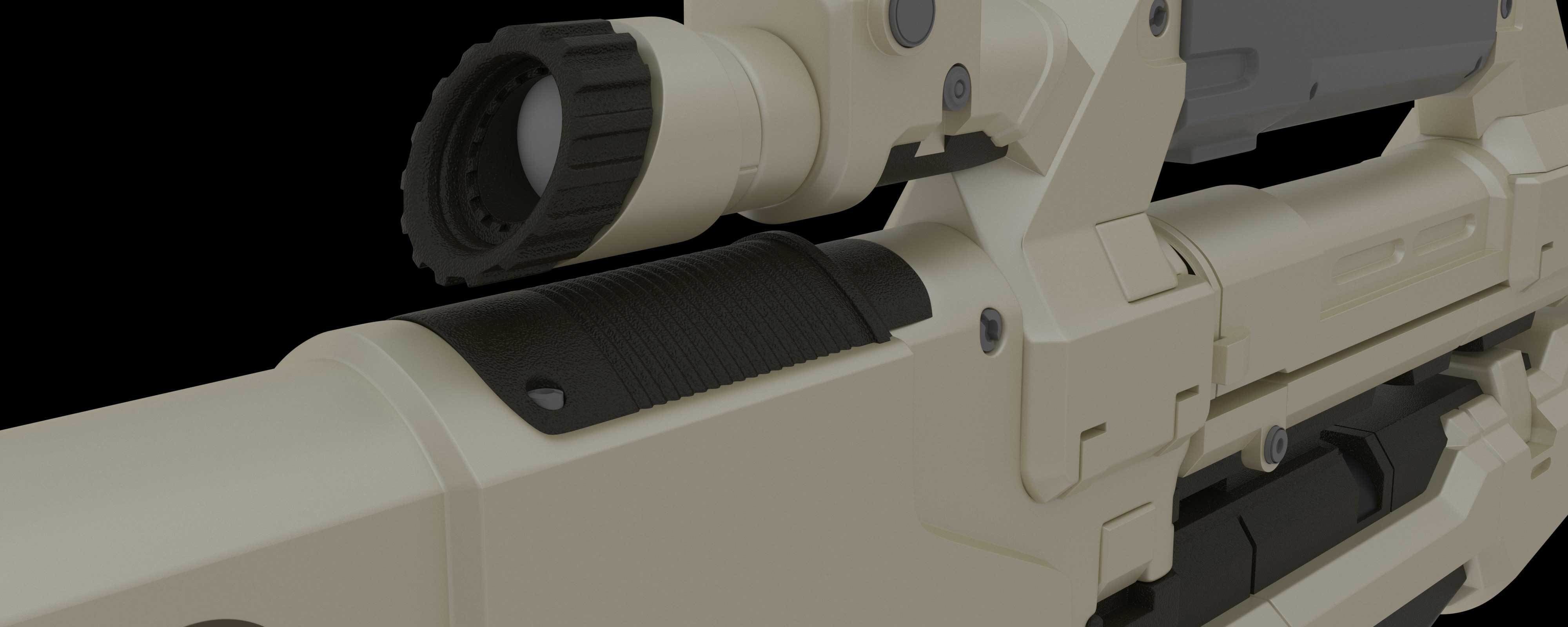 FXB M-96 Mattock 3D model | CGTrader