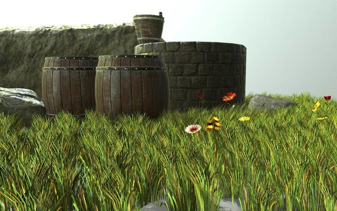 3D Small Environment Game Assets 3D model | CGTrader