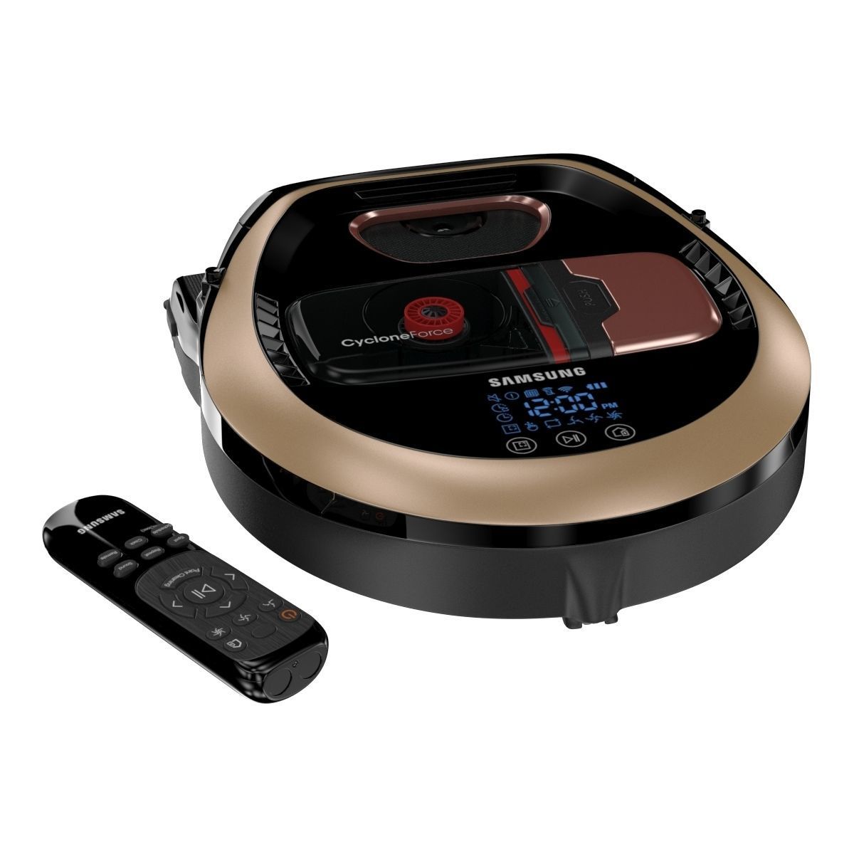 Samsung Vacuum Powerbot with Remote Controller 3D model | CGTrader