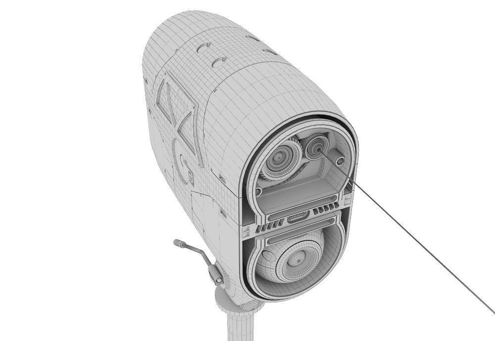 Detection target scanner 3D model | CGTrader