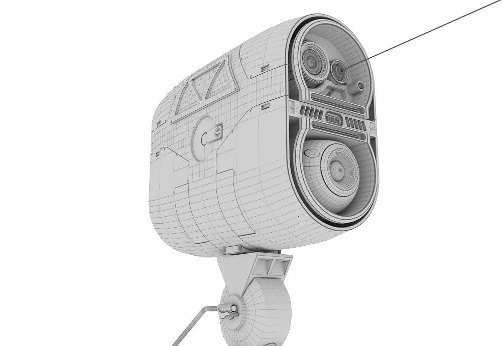 Detection target scanner 3D model | CGTrader
