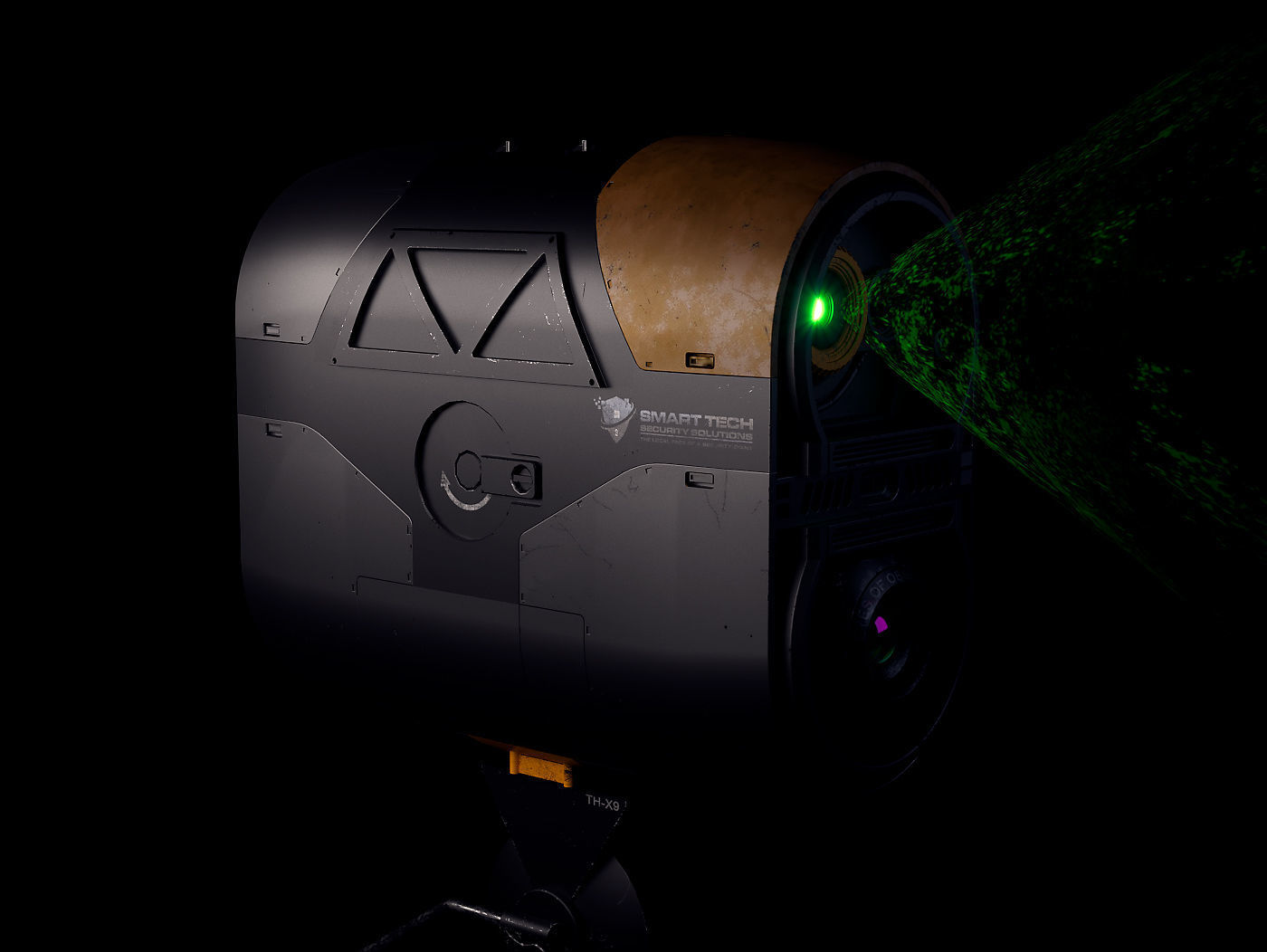 Detection target scanner 3D model | CGTrader