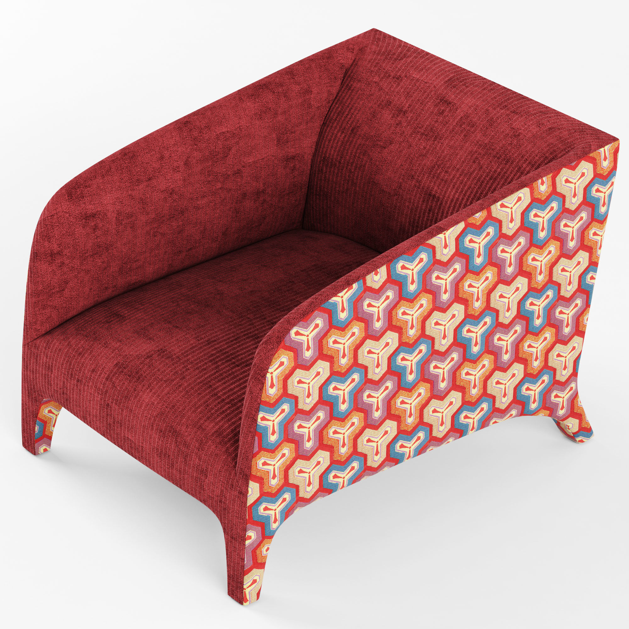 Roche Bobois ARCADE ARMCHAIR 3D model | CGTrader