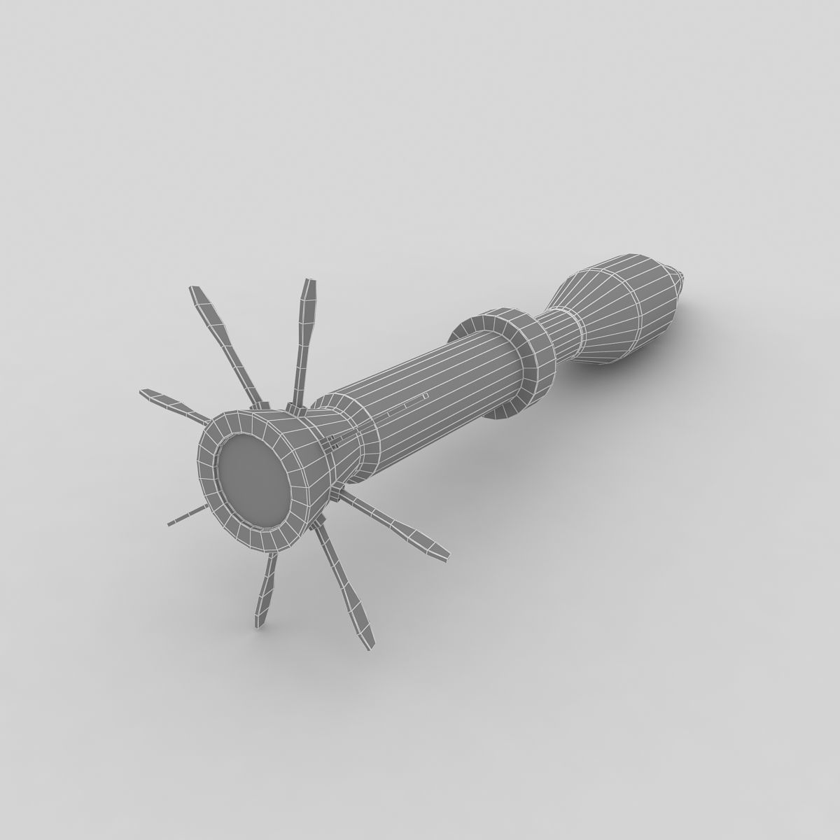 M72 Antitank Rocket 3D model | CGTrader