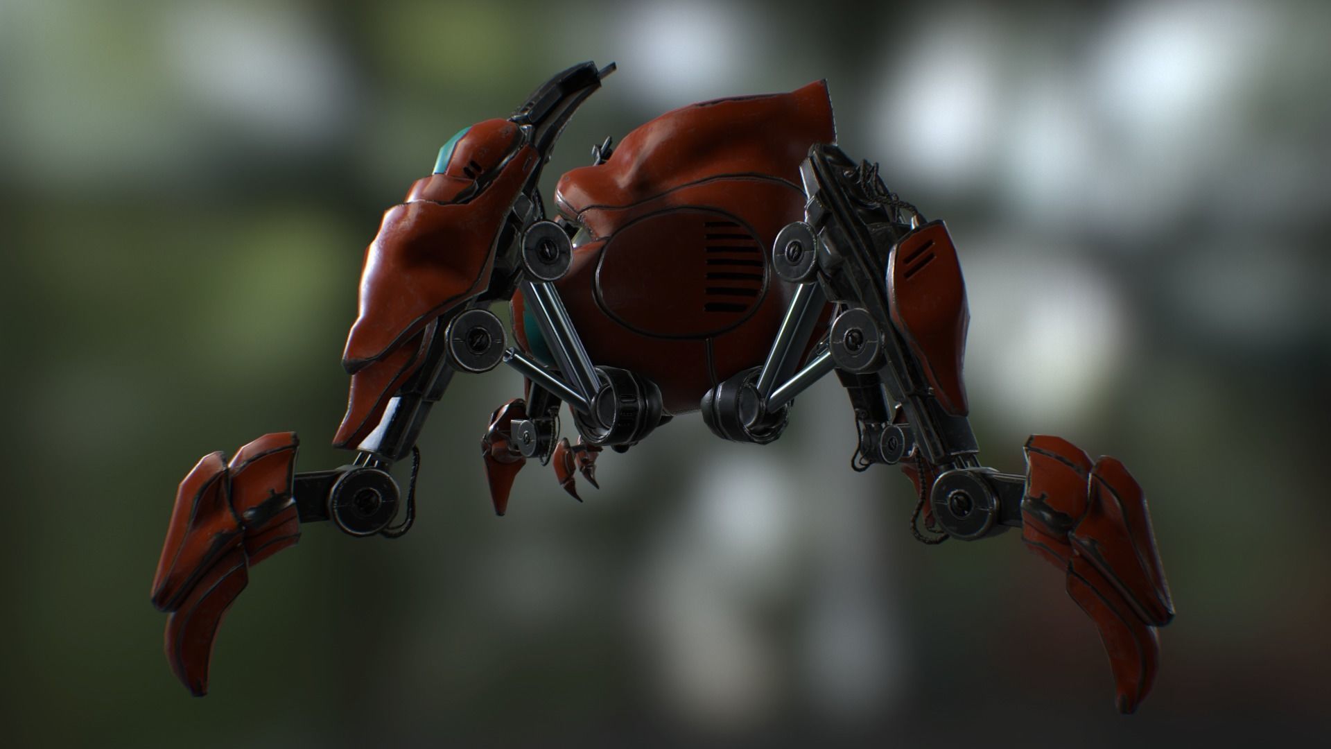 3D model Robo Spider VR / AR / low-poly | CGTrader