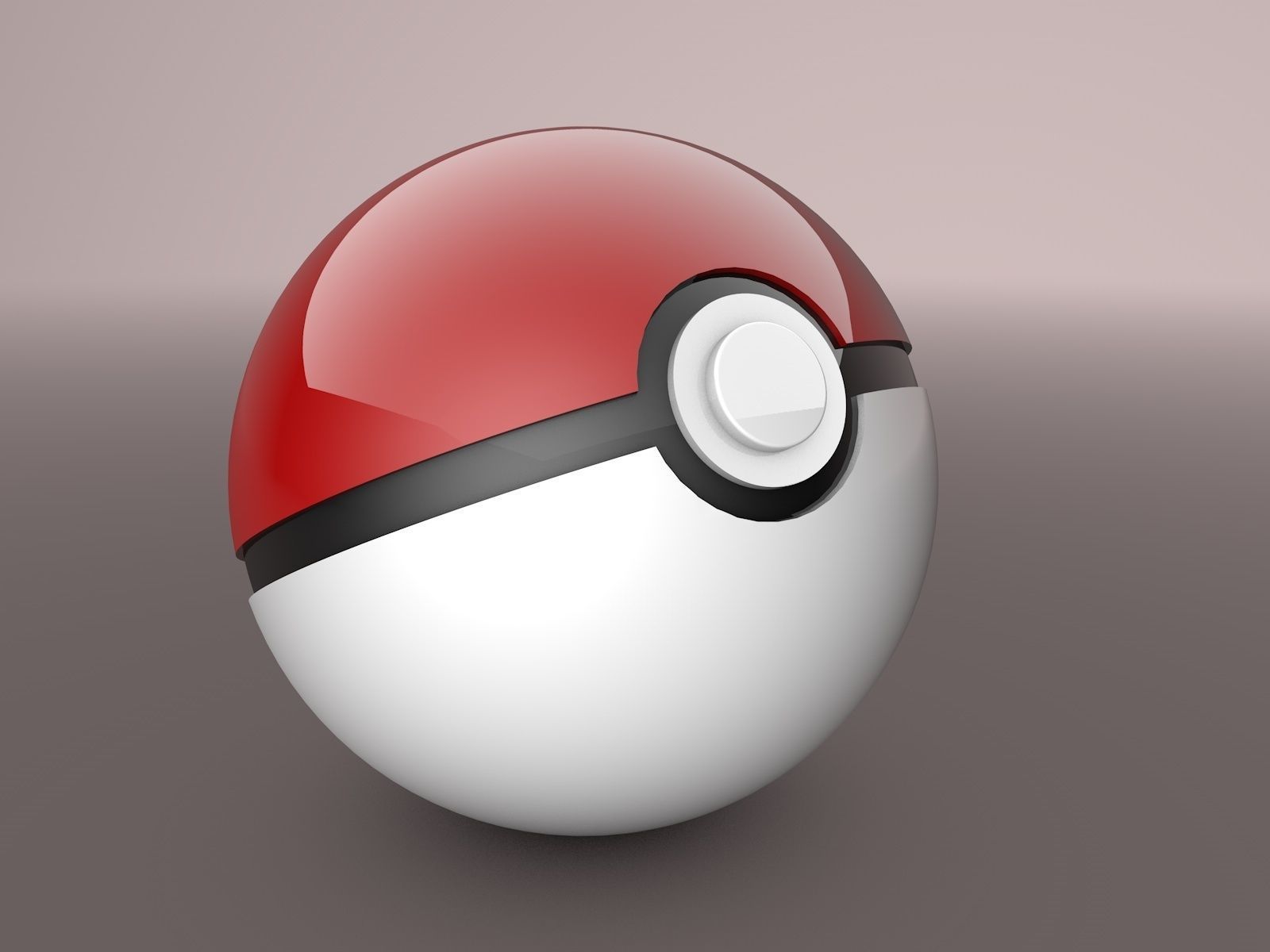 3D model Pokeball VR / AR / low-poly | CGTrader