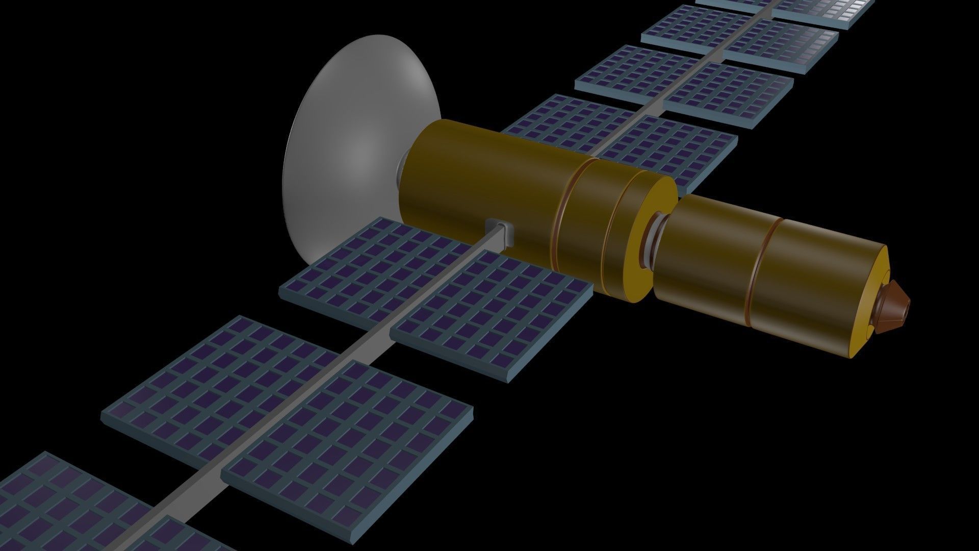 Satellite 4 3D model | CGTrader