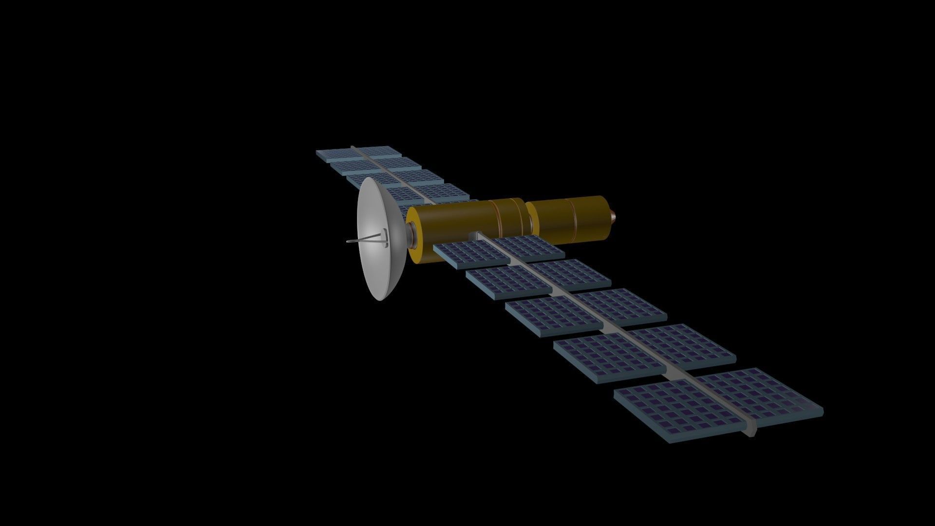 Satellite 4 3D model | CGTrader