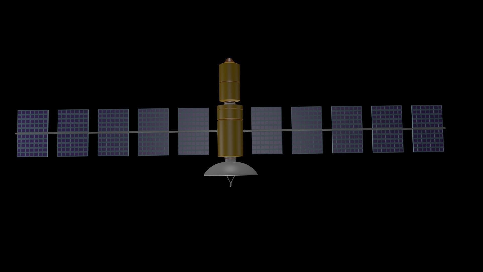 Satellite 4 3D model | CGTrader
