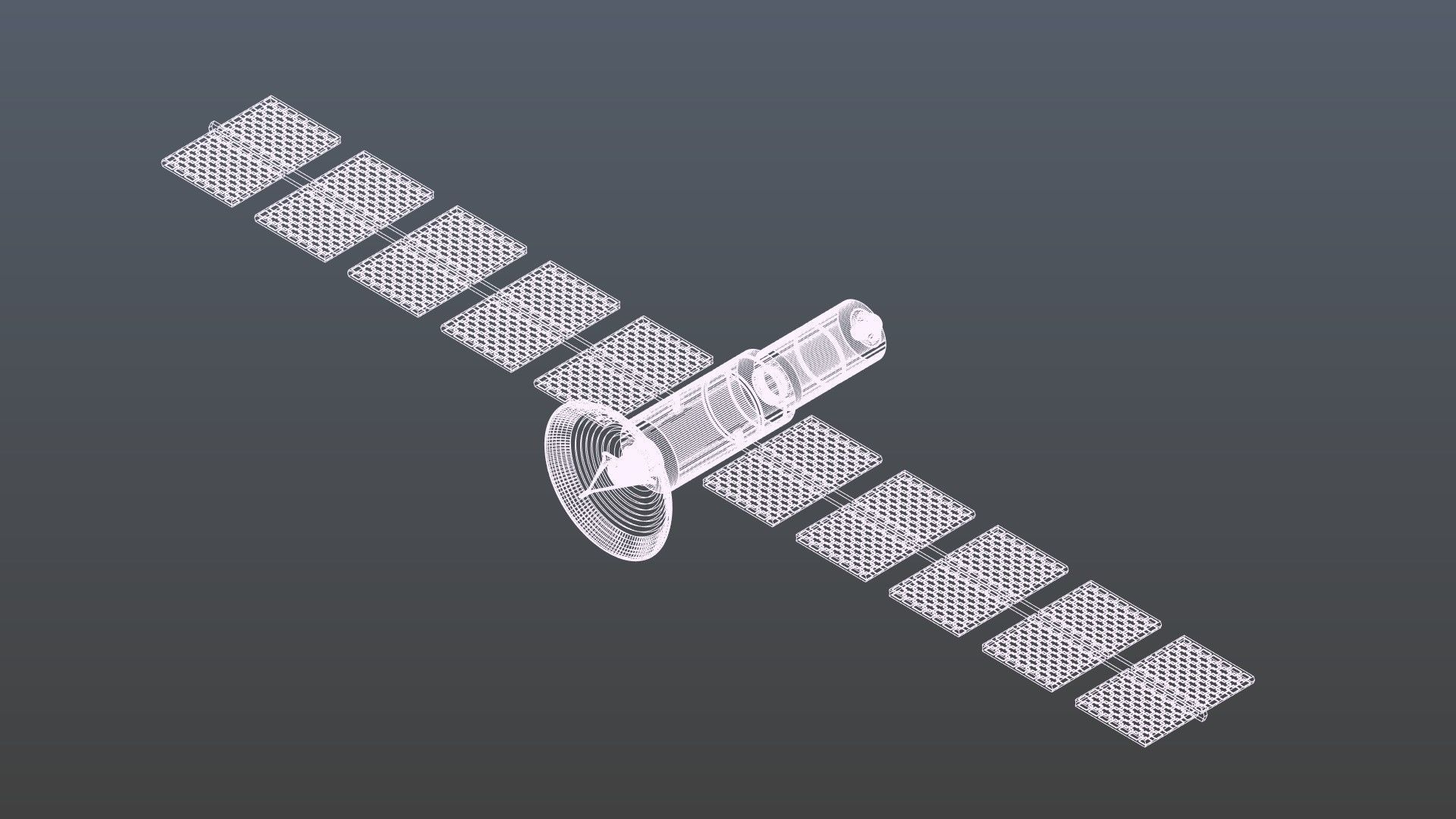 Satellite 4 3D model | CGTrader