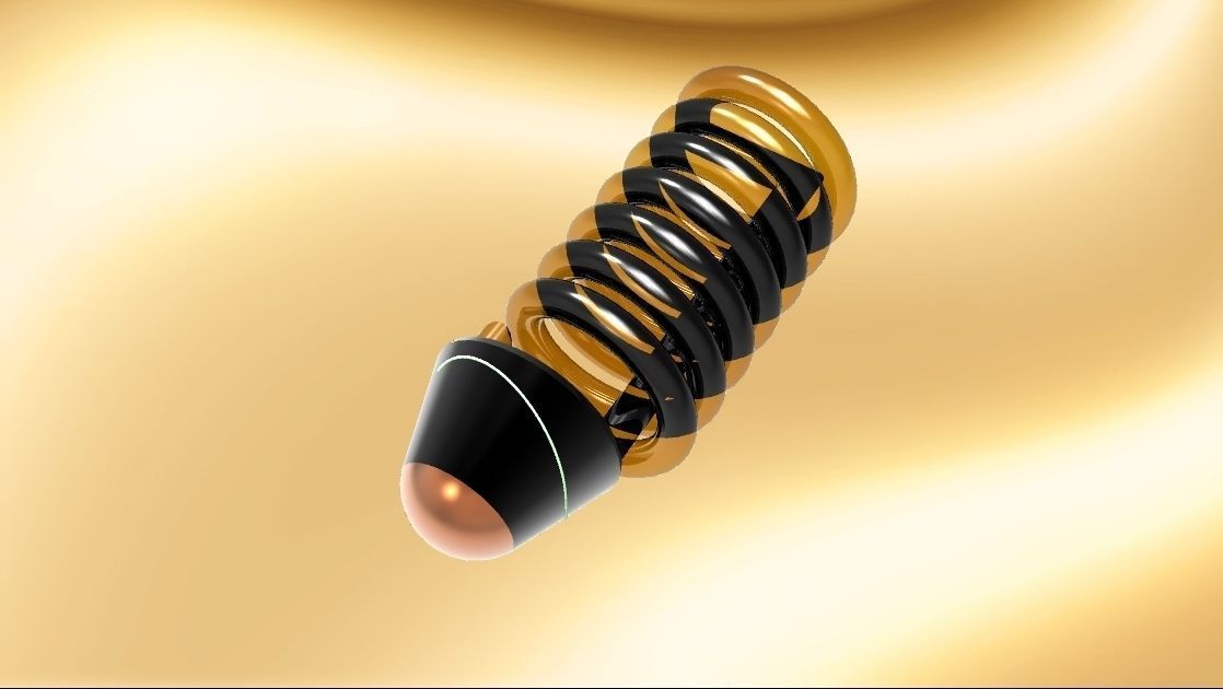 CFL spiral tube free 3D model | CGTrader