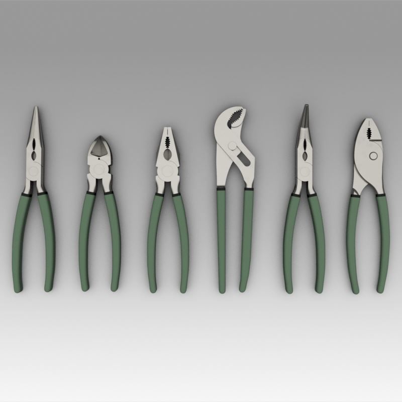 Pliers 3D model | CGTrader