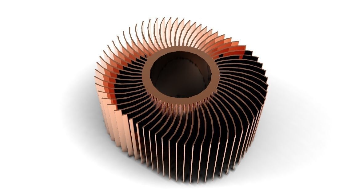 Heat sink free 3D model | CGTrader
