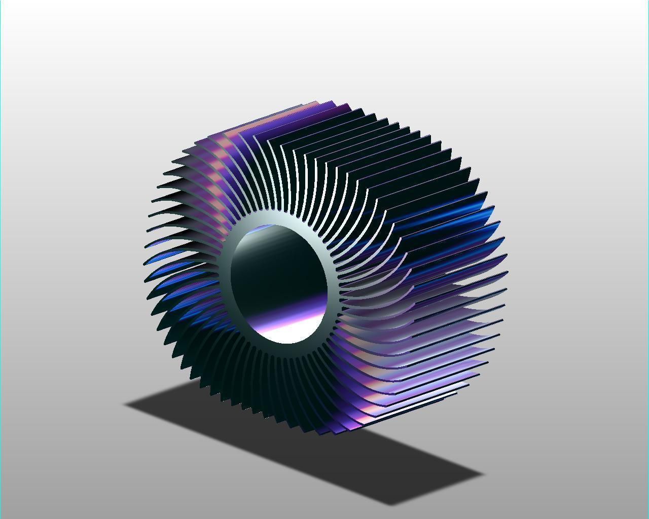 Heat sink free 3D model | CGTrader