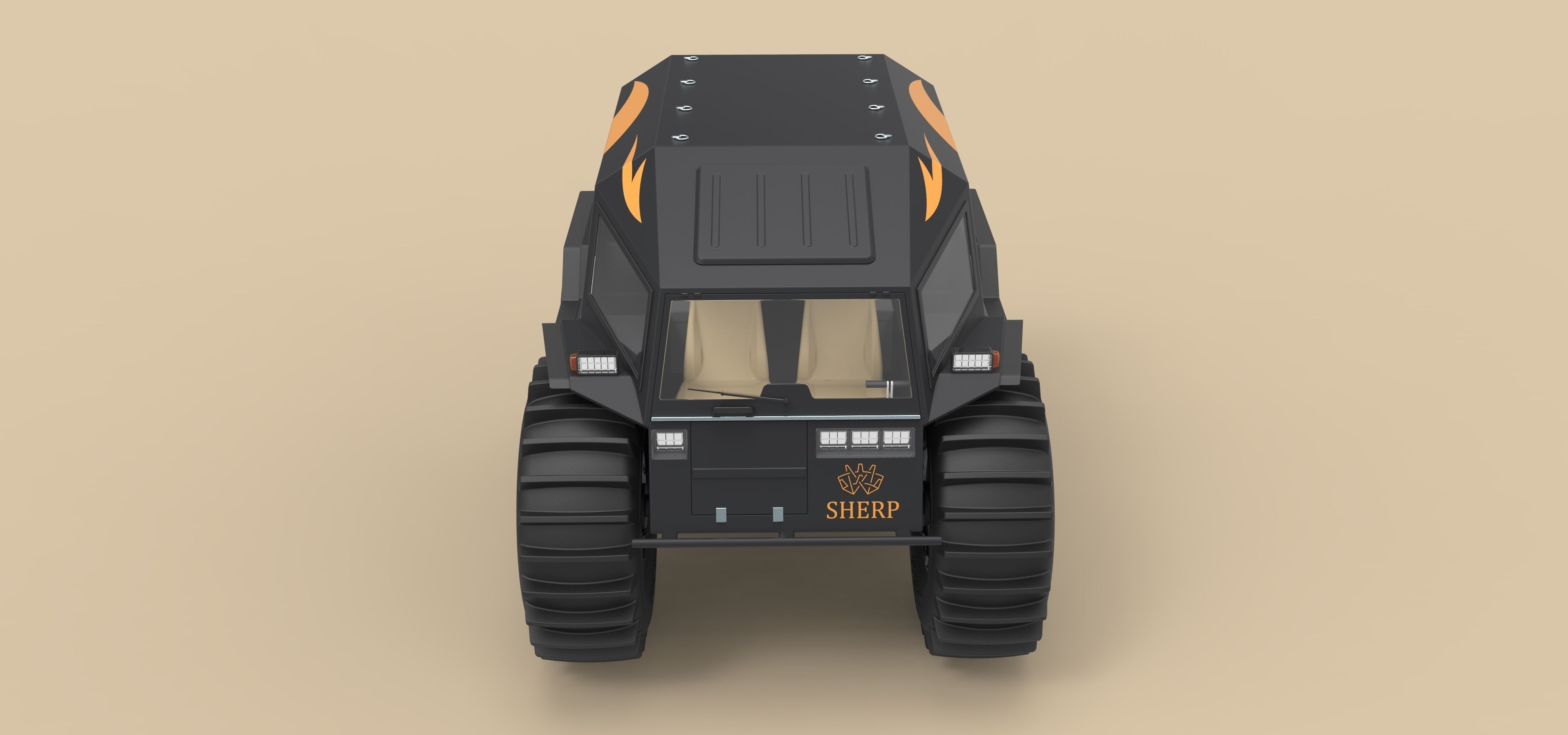 SHERP ATV 3D model | CGTrader