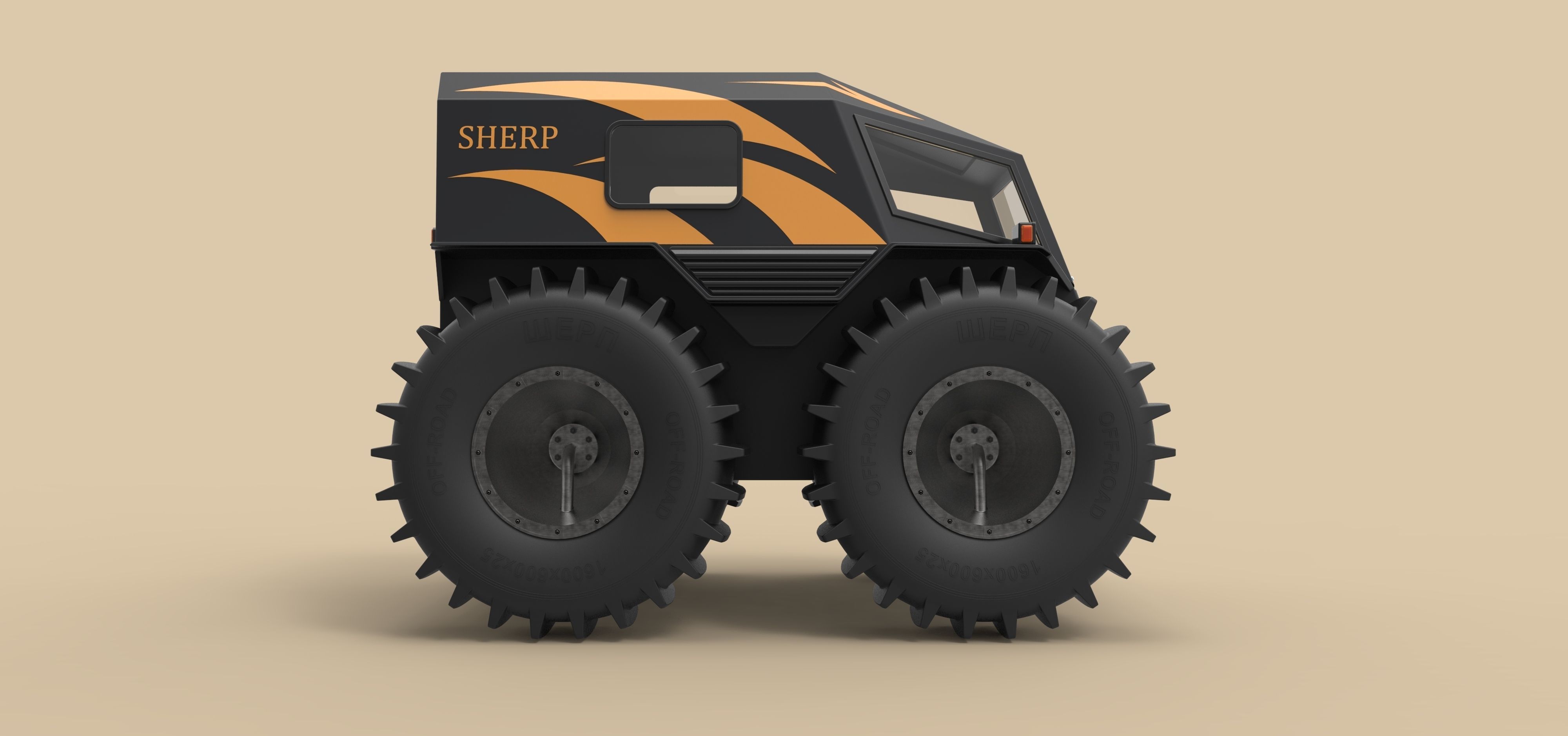 SHERP ATV 3D model | CGTrader