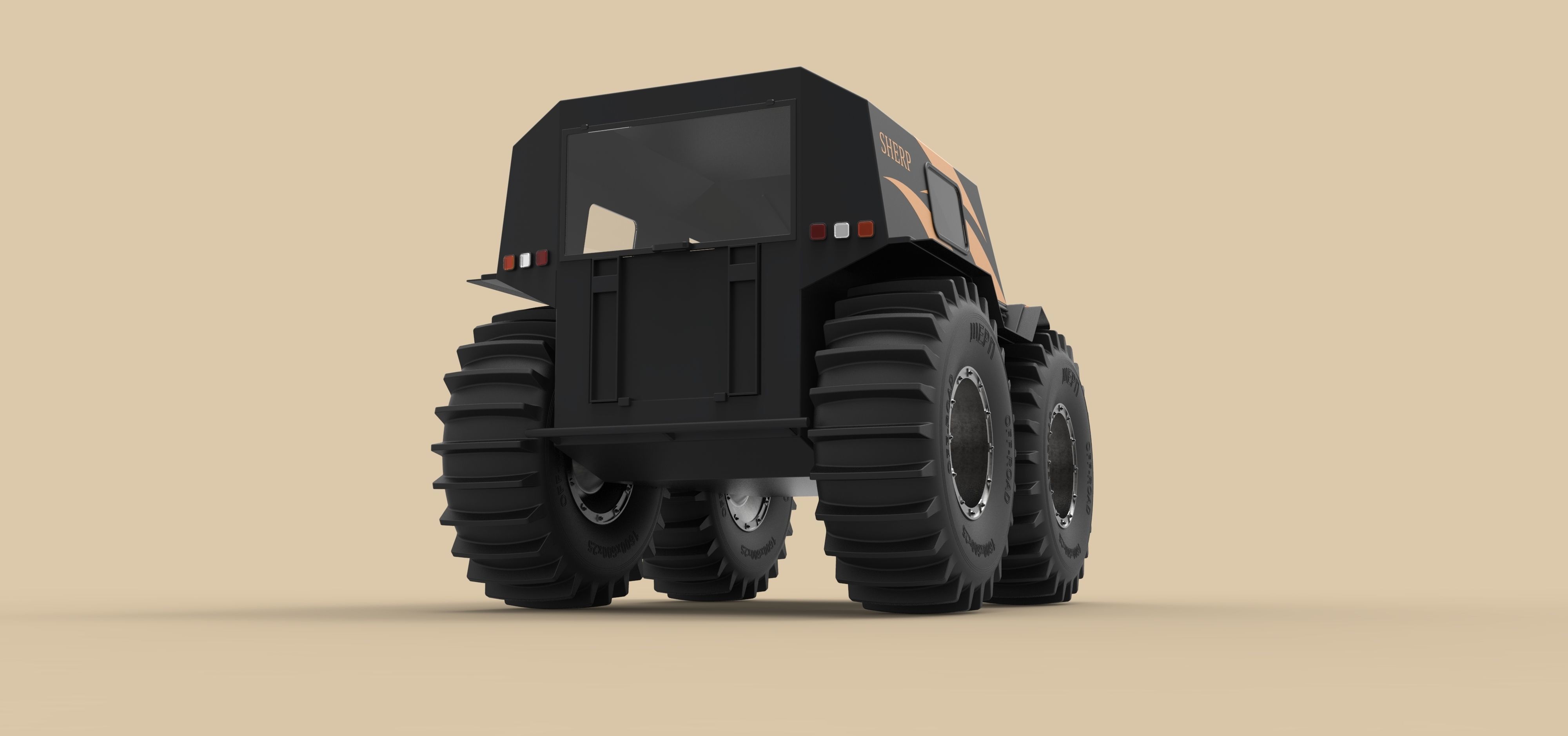 SHERP ATV 3D model | CGTrader