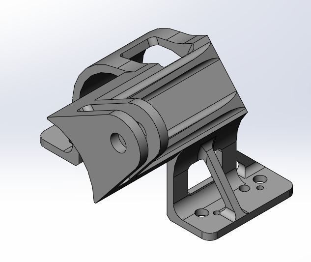 bracket metal free 3D model | CGTrader