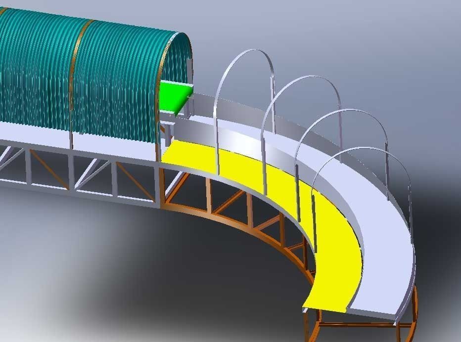 Overhead Conveyor Project free 3D model | CGTrader