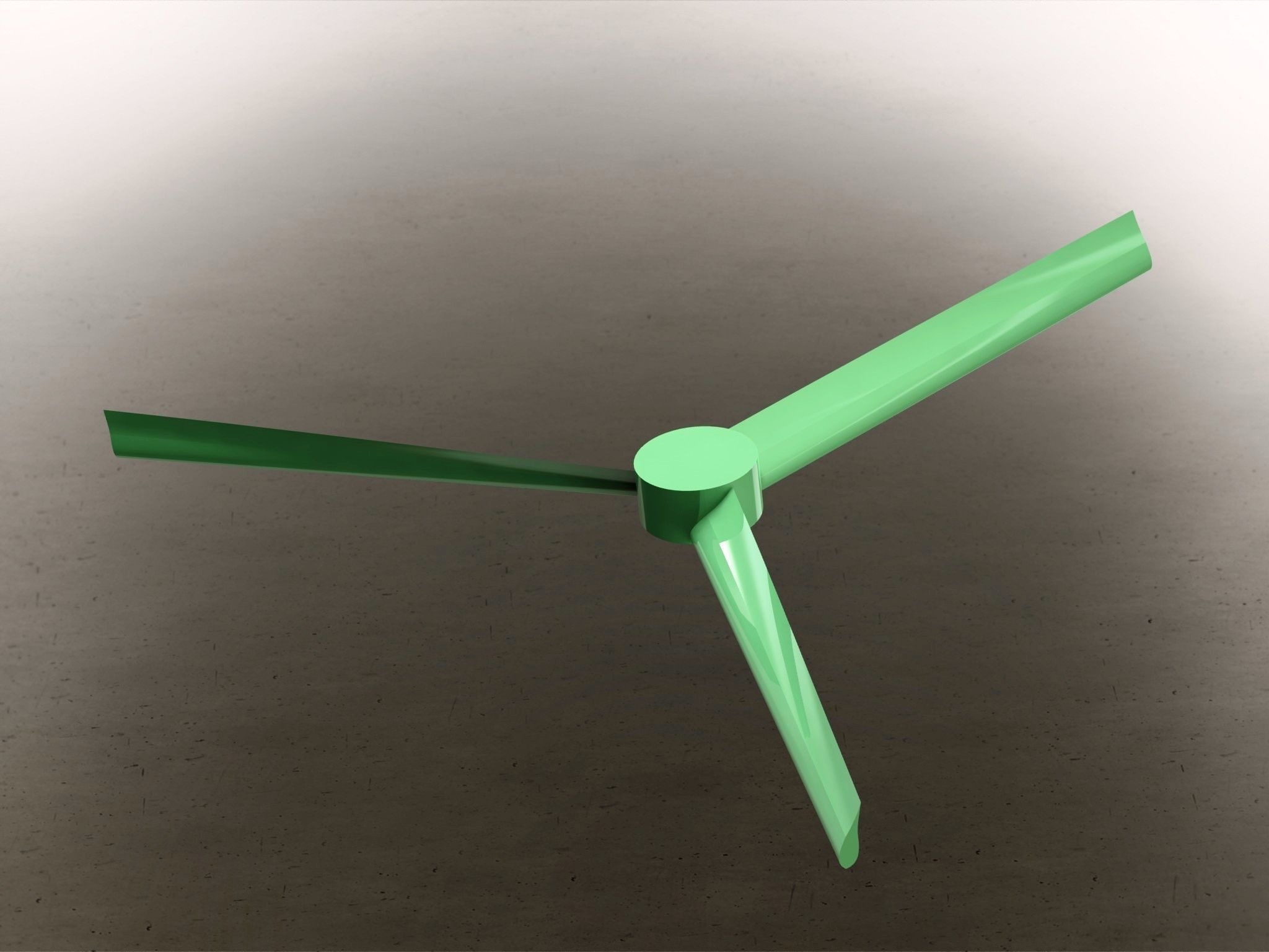 Propeller wind turbine free 3D model | CGTrader